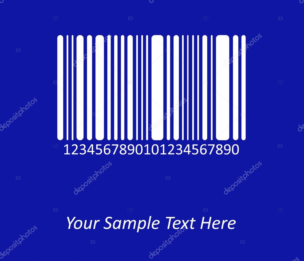 White bar code — Stock Photo © belchonock #82058144