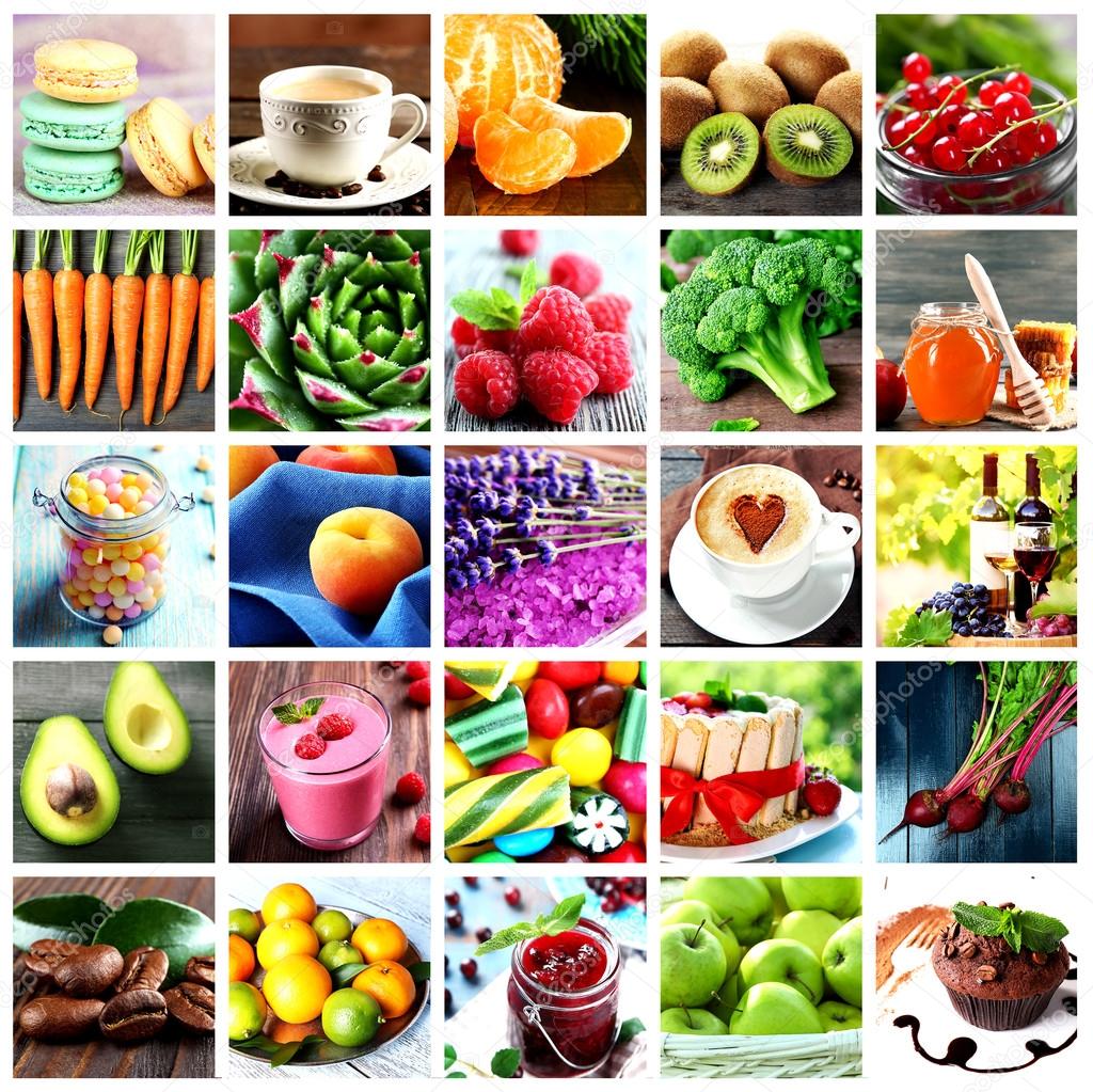 Collage of different photos — Stock Photo © belchonock #82341072