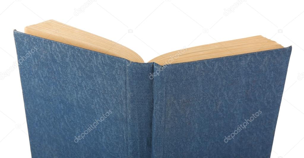 Open book isolated on white — Stock Photo © belchonock #82823040