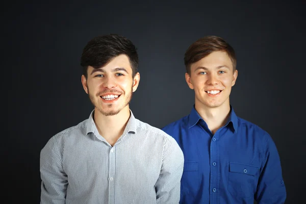 Cool family picture poses | Two handsome brothers posing to the family ...