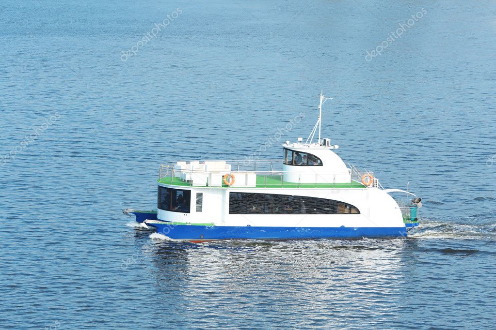 Water Bus River — Stock Photo © belchonock #88010712