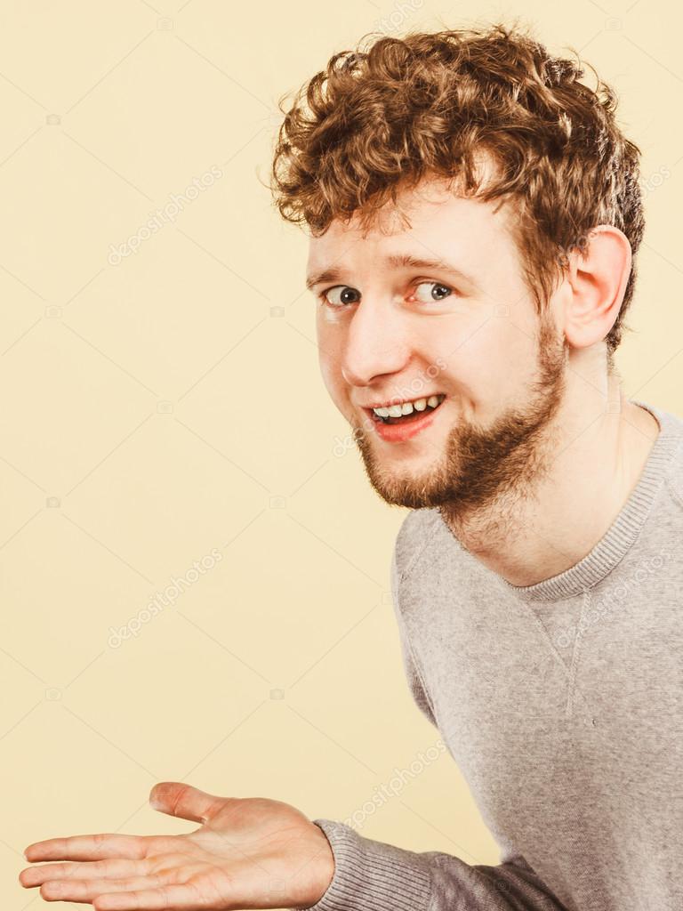 Man making funny face. Stock Photo by ©Anetlanda 124683206
