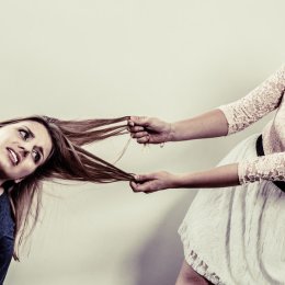 Two girls fighting Stock Photos, Royalty Free Two girls fighting Images ...