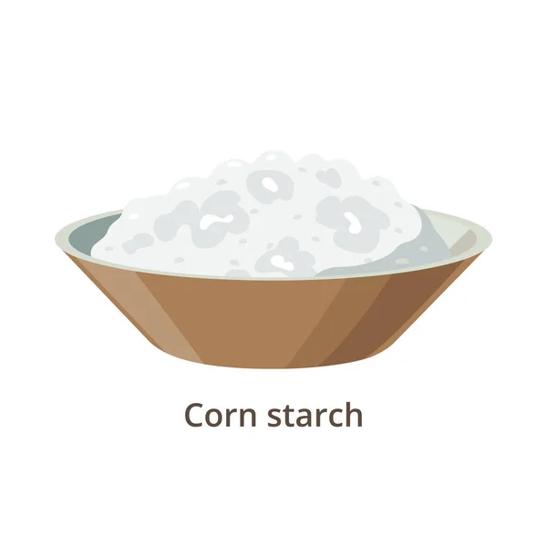 Corn starch vector Vector Art Stock Images | Depositphotos