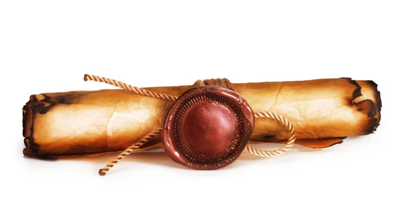 Ancient scroll — Stock Photo © ninell #49004035