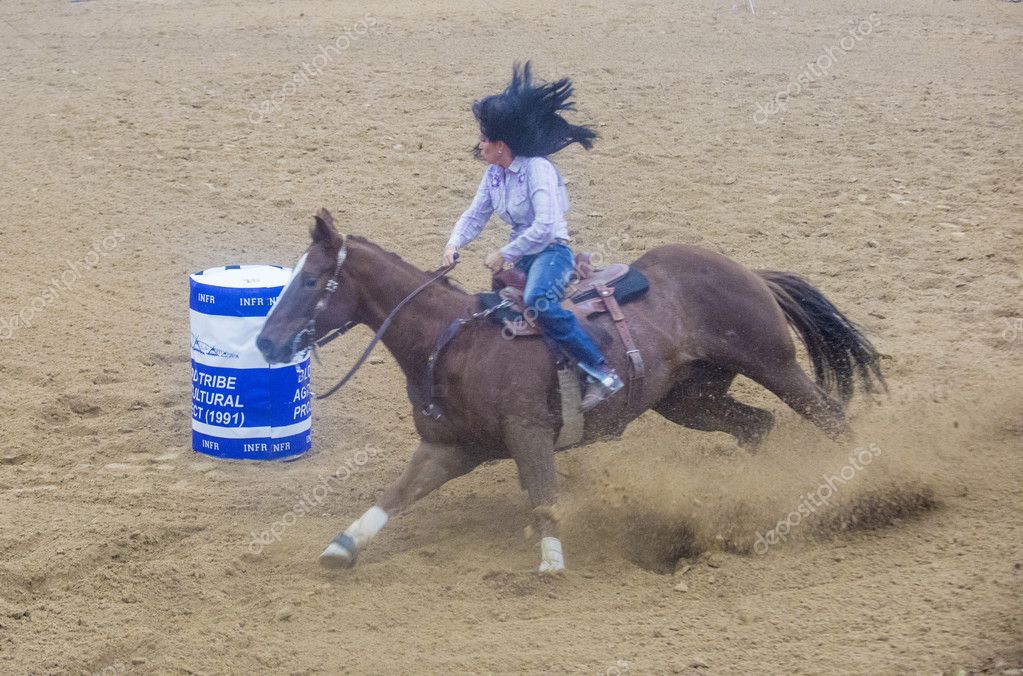 Indian national finals rodeo — Stock Editorial Photo © kobbydagan #58462029