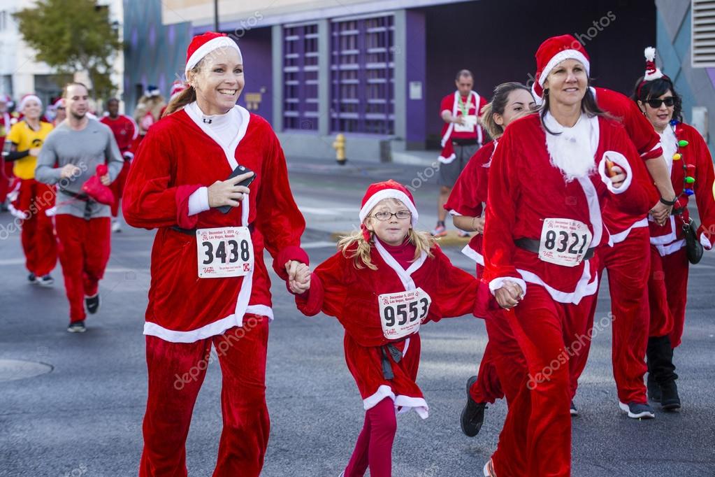 Las Vegas Great Santa Run — Stock Editorial Photo © kobbydagan #94725166