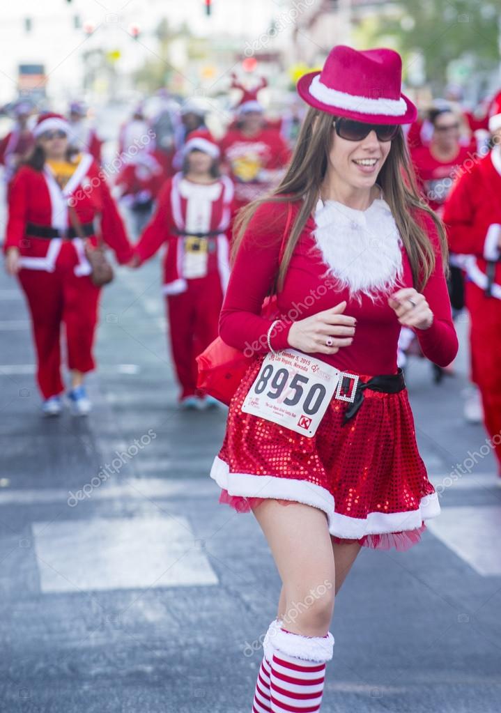 Las Vegas Great Santa Run — Stock Editorial Photo © kobbydagan #94726858