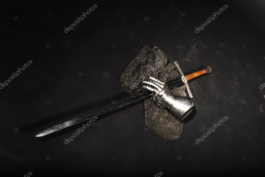 Armor and sword — Stock Photo © fyletto #120988530