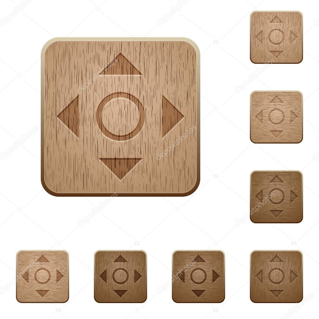 Scroll wooden buttons — Stock Vector © renegadehomie #102611804 Scroll wooden buttons — Stock Vector © renegadehomie #102611804