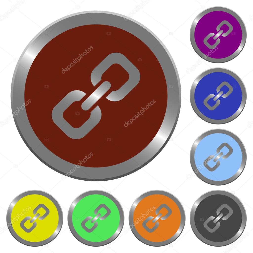 Color link buttons Stock Vector Image by ©renegadehomie #102653440