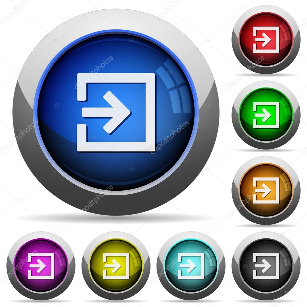 Import button set Stock Vector Image by ©renegadehomie #104677924