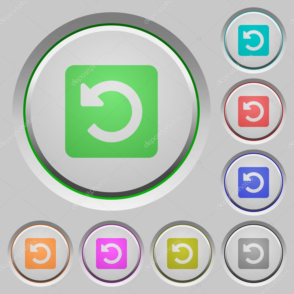 Rotate left push buttons Stock Vector Image by ©renegadehomie #118406246