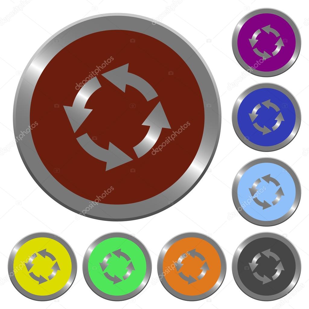 Color rotate left buttons Stock Vector Image by ©renegadehomie #118800092