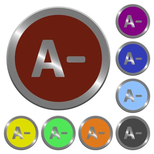 Color font glass buttons Stock Vector by ©renegadehomie 116583304