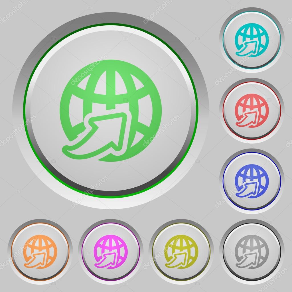 Worldwide push buttons Stock Vector Image by ©renegadehomie #119383244