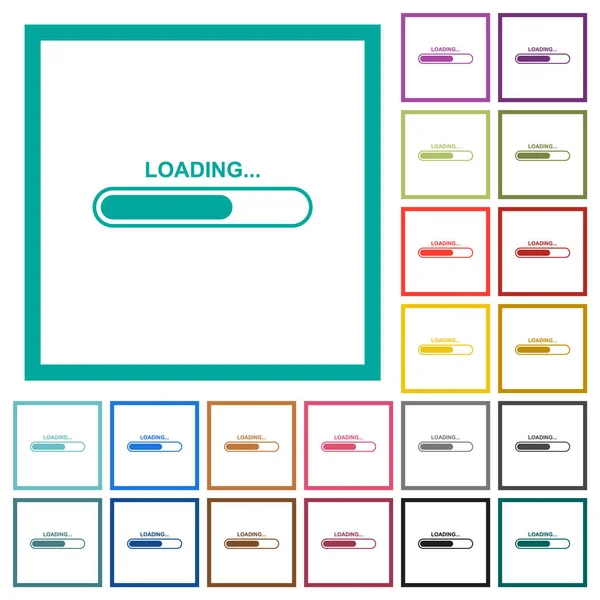 Loading Flat White Icons Color Backgrounds Background Color Variations ...