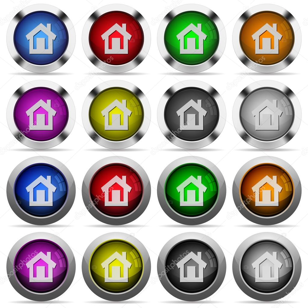 Home button set Stock Vector by ©renegadehomie 88219190