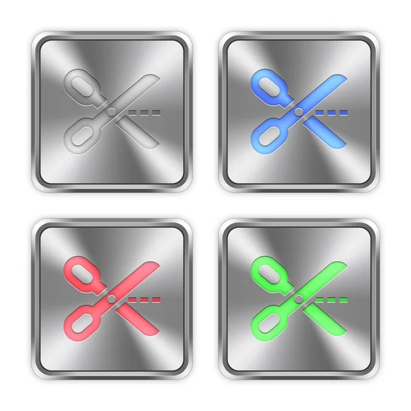 Color price cut steel buttons Stock Vector Image by ©renegadehomie ...