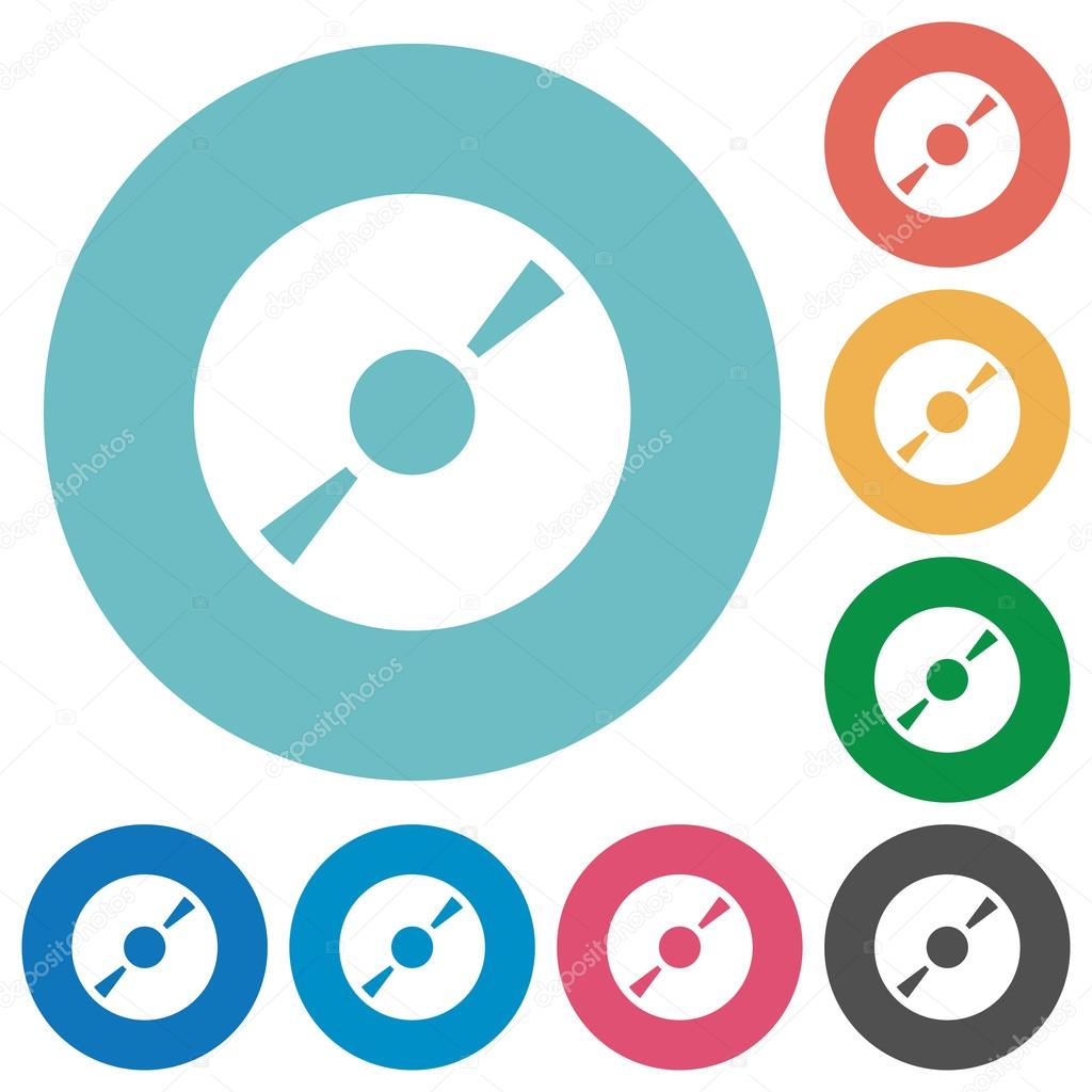 Flat DVD icons Stock Vector Image by ©renegadehomie #91530684
