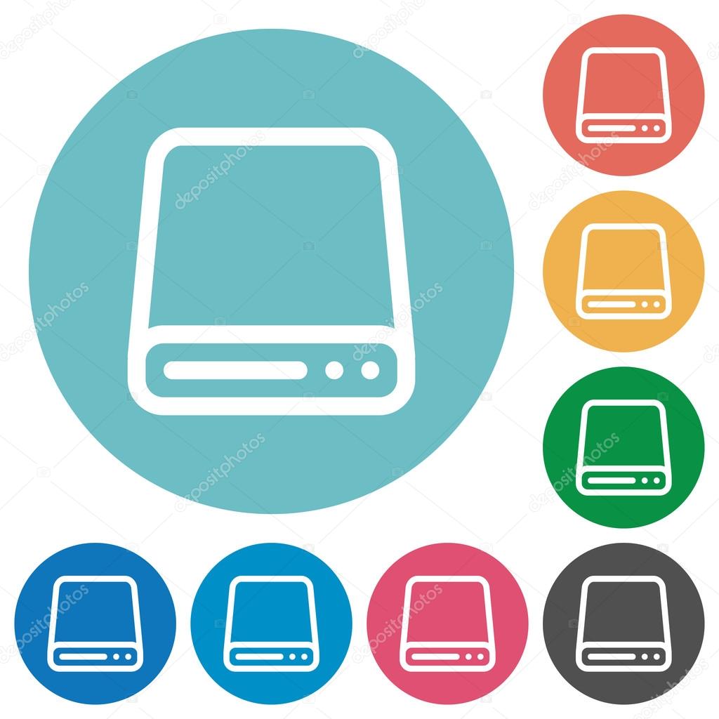 Laptop Hard Drive Icons