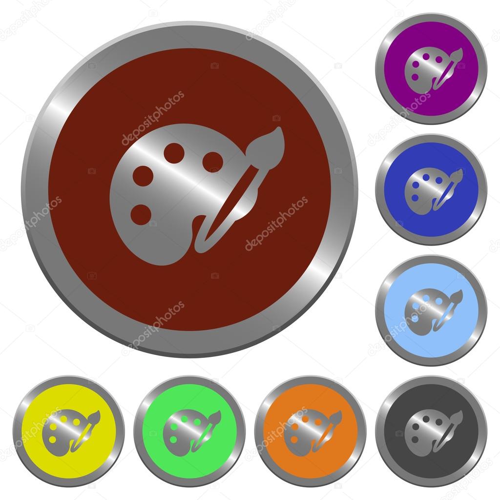 Botones paleta de colores Vector de stock por ©renegadehomie 95655020