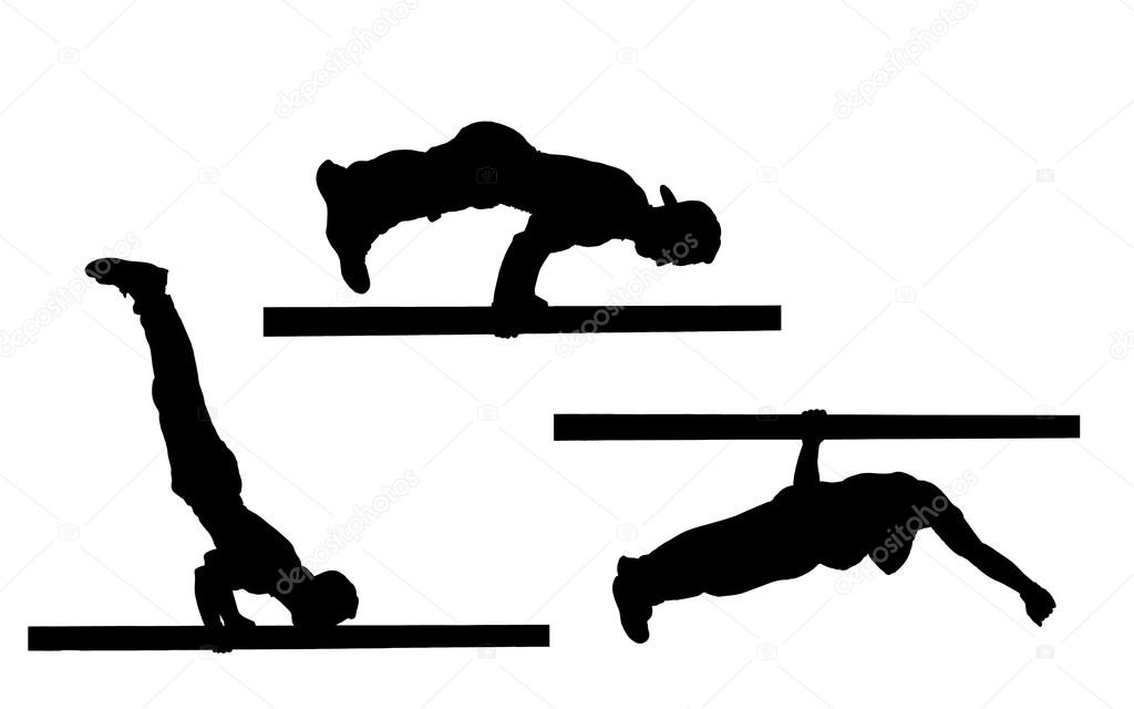 Street workout , vector Stock Vector Image by ©JamaL1977a #115110246