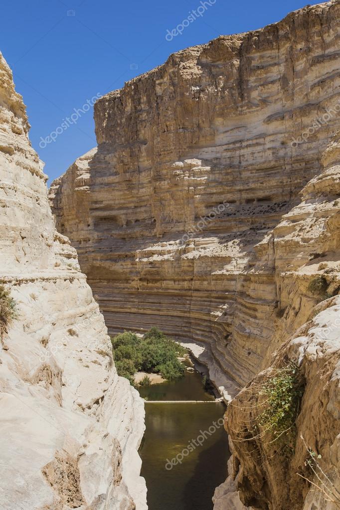 A deep gorge water source — Stock Photo © JamaL1977a #55475697