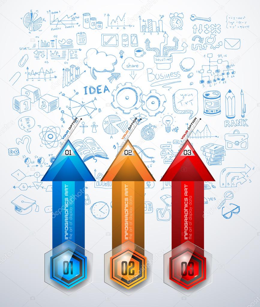 Template with multiple choices glass buttons Stock Vector Image by ...