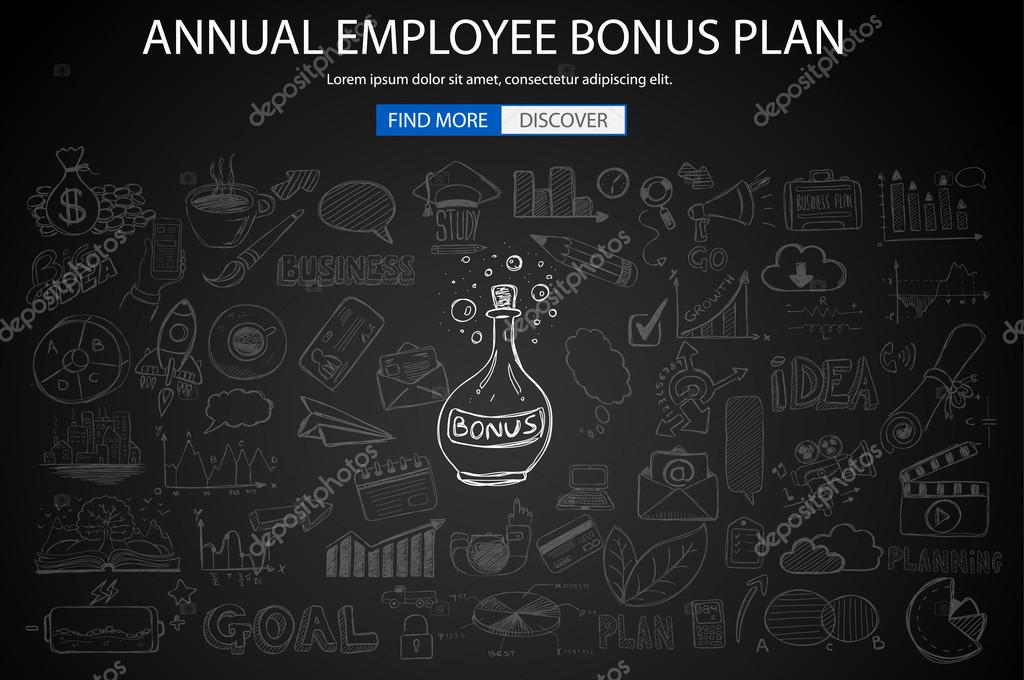 Employee Bonus Benefit Plan concept — Stock Vector © DavidArts #99839242