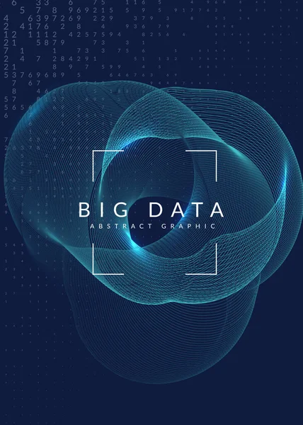 Big data background. Technology for visualization, artificial in Stock Vector by ©olga_hmelevska ...