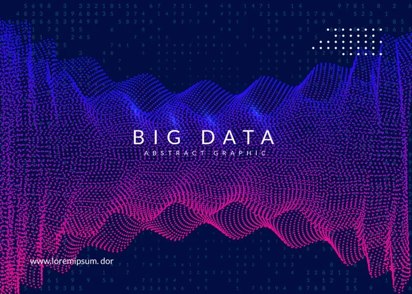 Big Data Background Technology Visualization Artificial Intelligence Deep Learning Quantum Stock ...