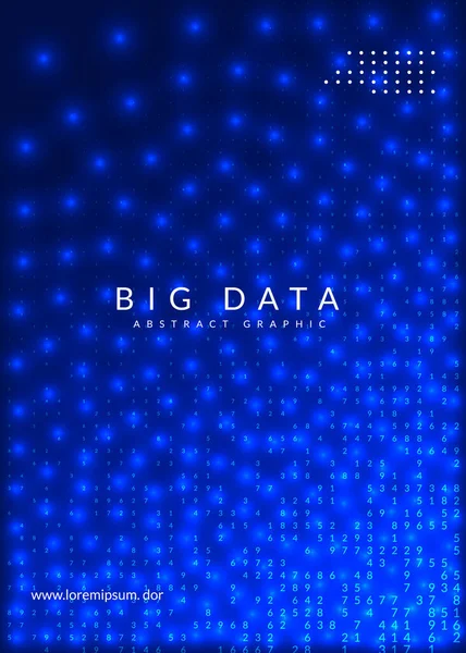 Big Data Background Technology Visualization Artificial Intelligence Deep Learning Quantum Stock ...