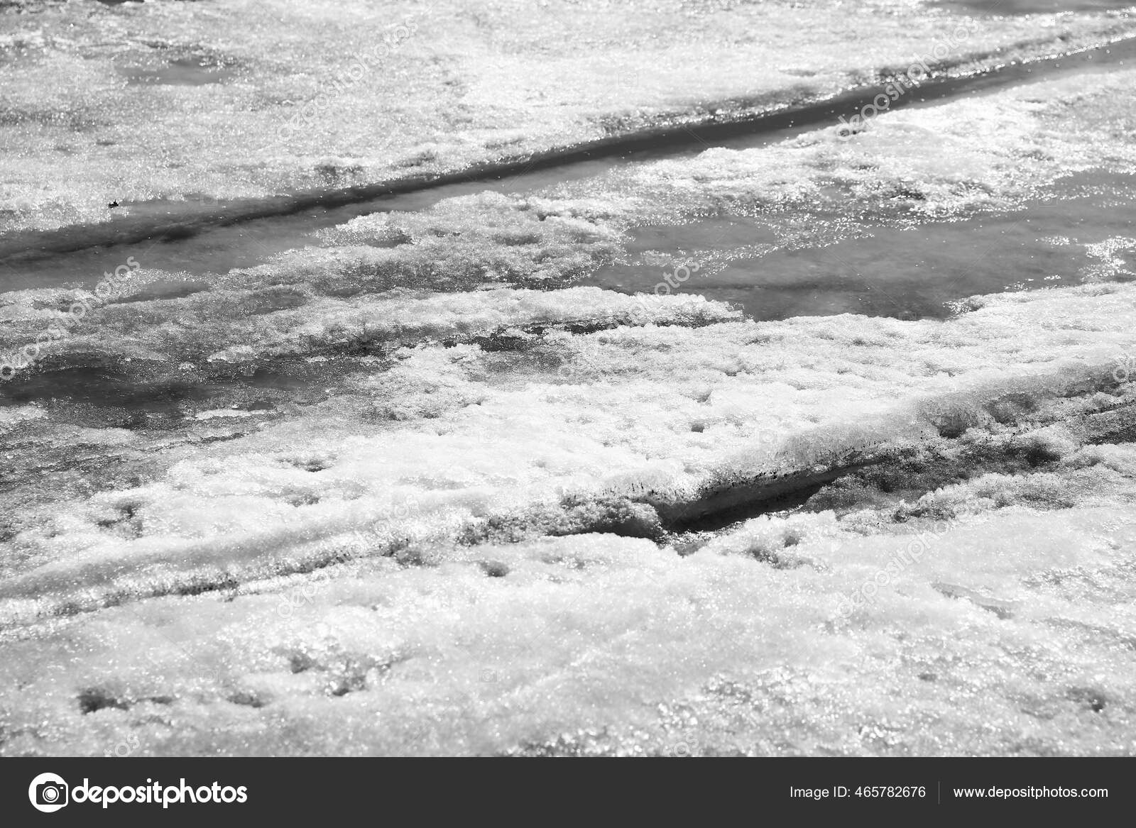 Melting Ice North Texture Water Ice Close — Stock Photo ...