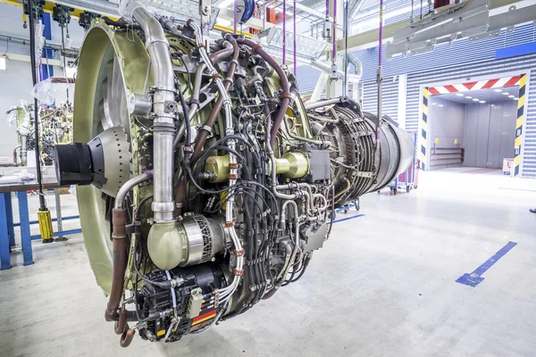 Big airplane engine during maintenance Stock Photo by ©eunikas 120898384