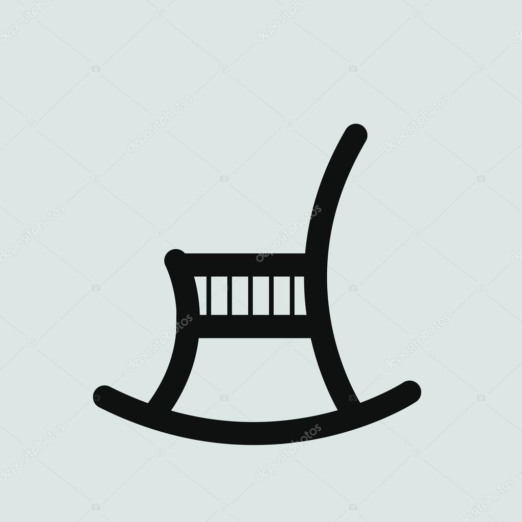Rocking chair icon Stock Vector Image by ©slasny1988 #110622480