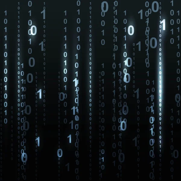 Binary code. Digital illustration. Stock Vector Image by ©slasny1988 ...