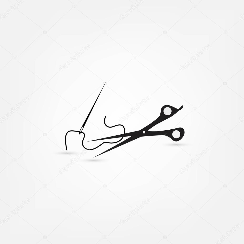 Sewing Scissors Vector