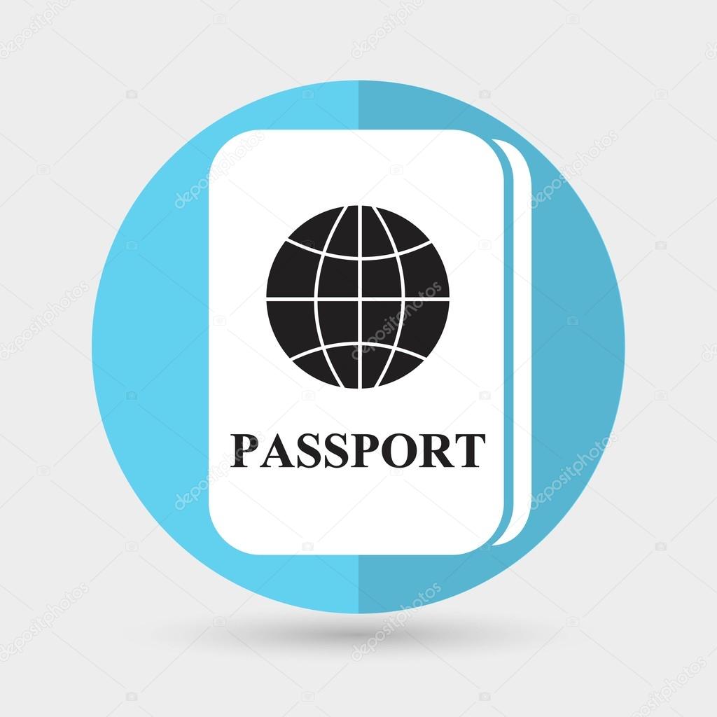 Flat Passport icon — Stock Vector © slasny1988 #72959639