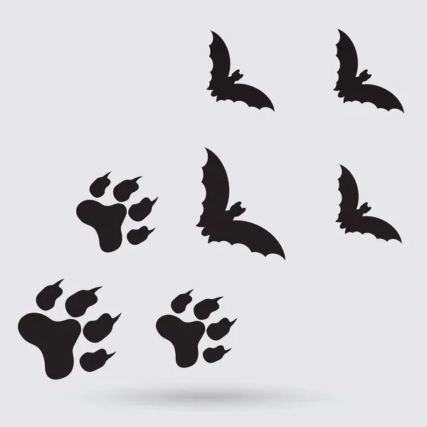Dog paw icon vector Stock Vector Image by ©slasny1988 #30929979