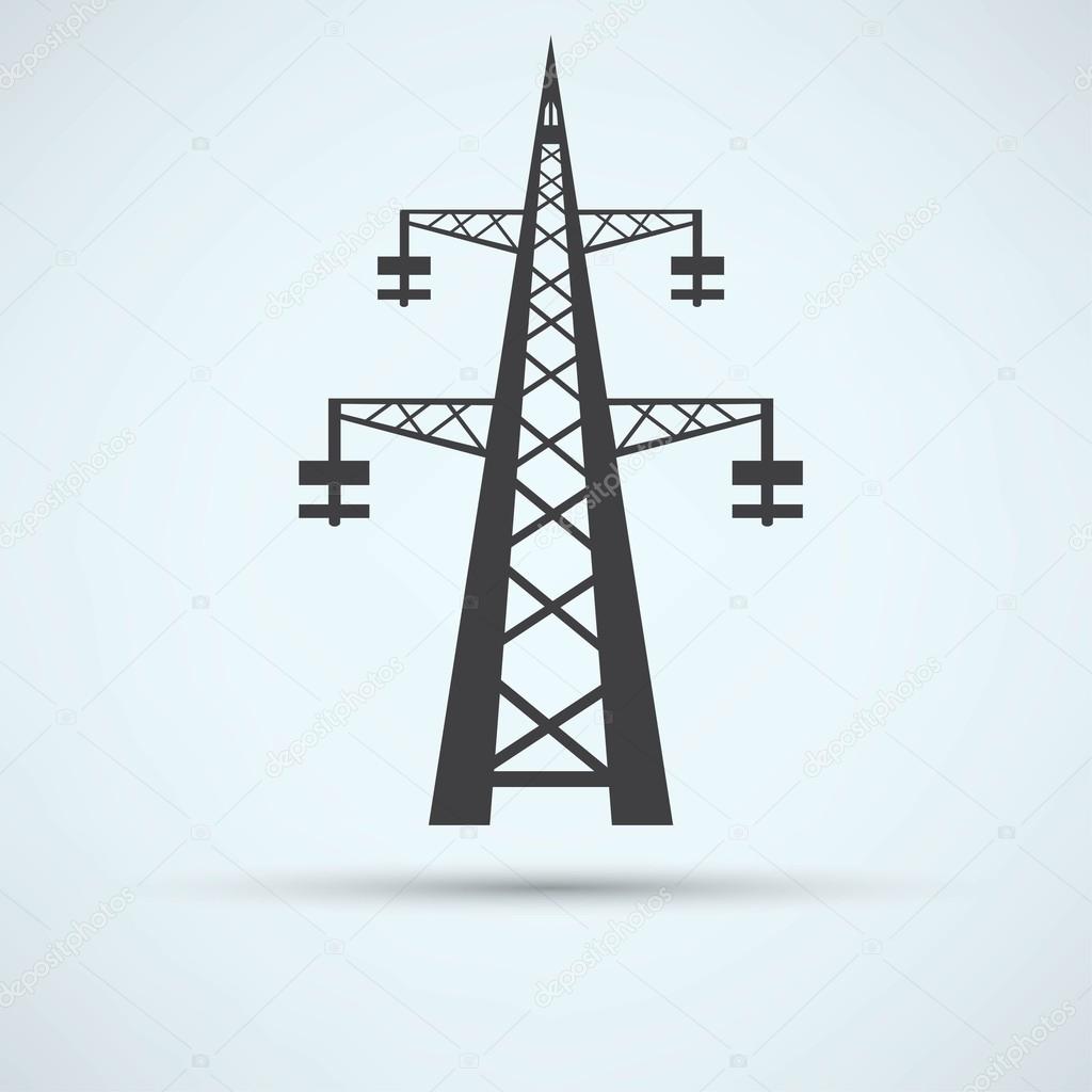 Power transmission tower icon Stock Vector Image by ©slasny1988 #74827637