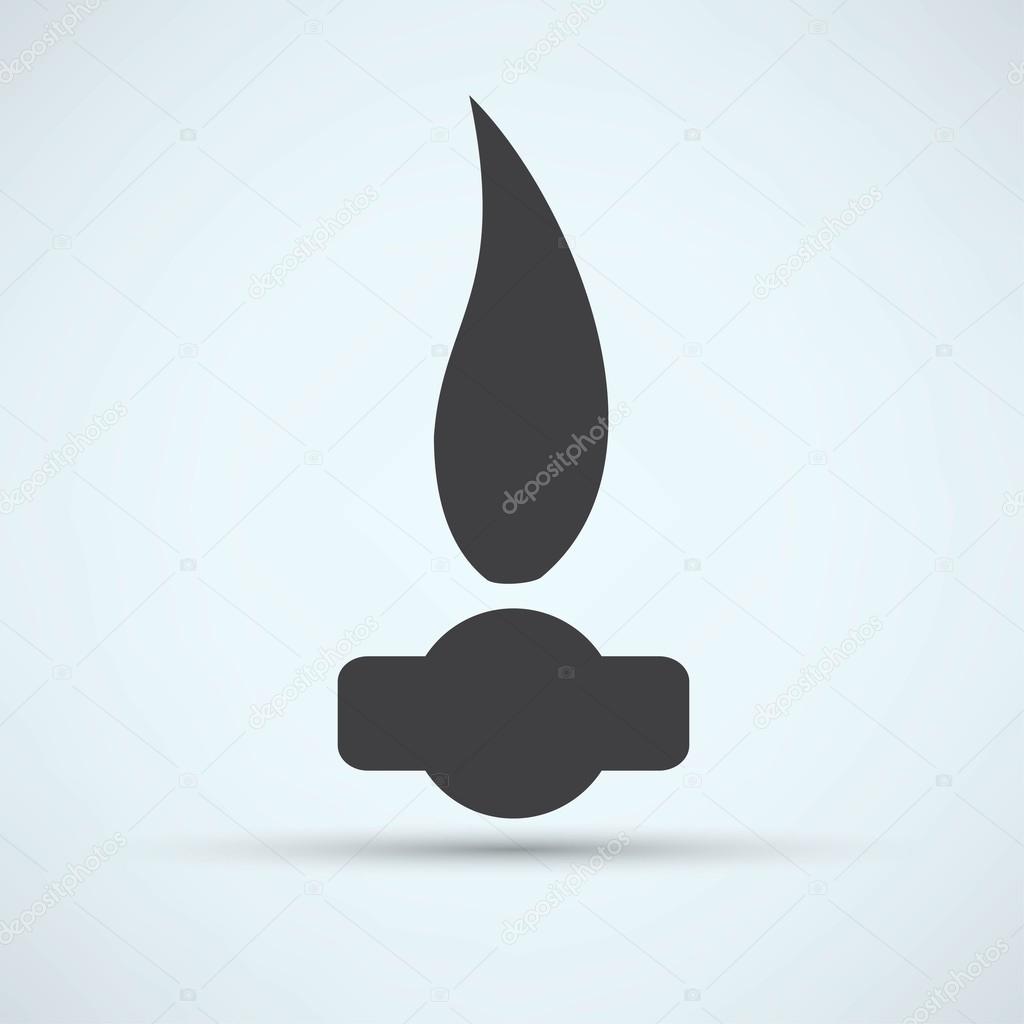 Gas Flame Icon Stock Vector Image by ©slasny1988 #74828415