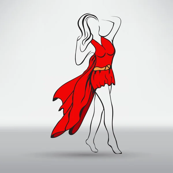 Beautiful woman sketch symbol Stock Vector Image by ©slasny1988 #74827679