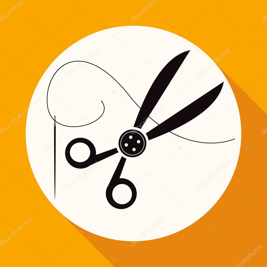 Sewing Scissors Vector