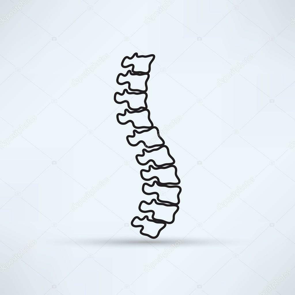 Icono de Diagnóstico de columna vertebral, medicina 2024