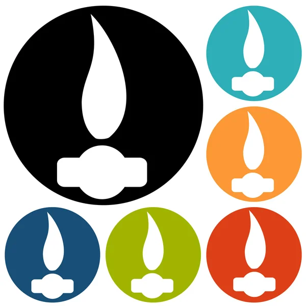 Gas Flame Icon Stock Vector Image by ©slasny1988 #74828415