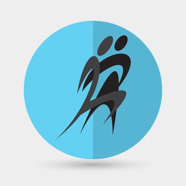 Dance, dancing couple icon — Stock Vector © slasny1988 #84815068