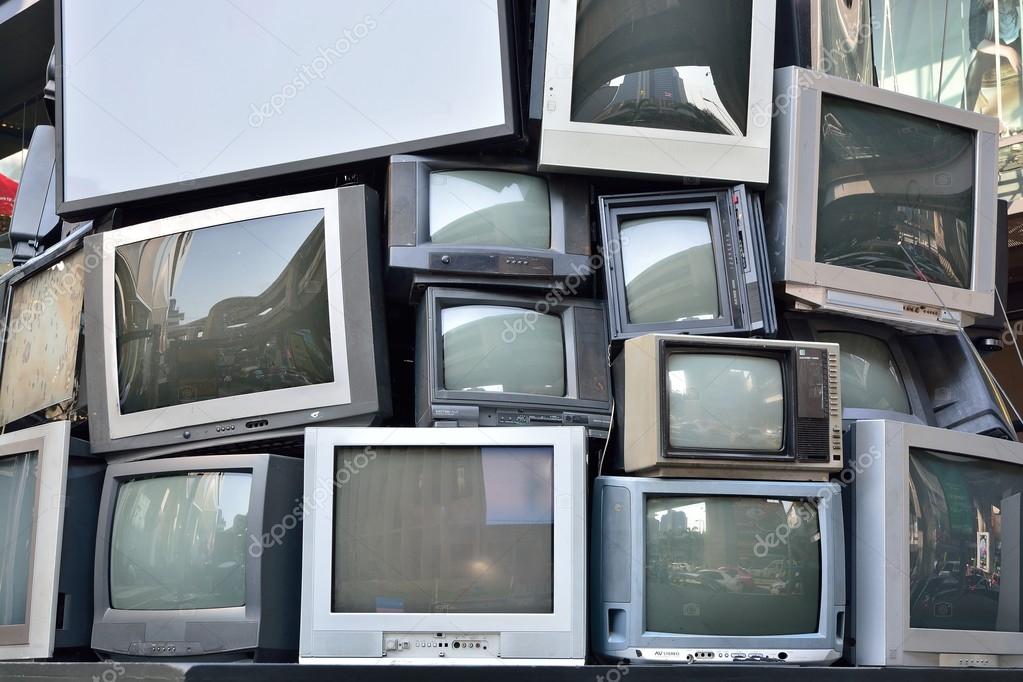 Stack Of Televisions