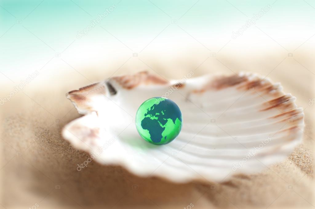 The world is your oyster — Stock Photo © nupix #73301673