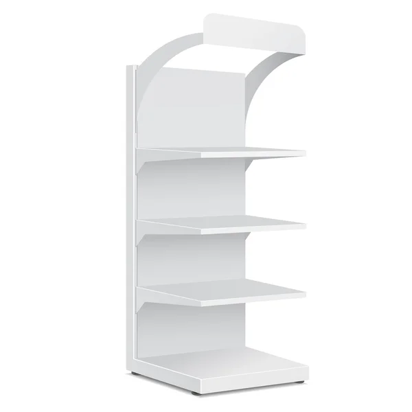 Retail Shelves Floor Display Rack For Supermarket Blank Empty Displays ...